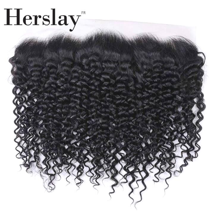 Lace frontale 13x4 de cheveux brésiliens frisés - Herslay