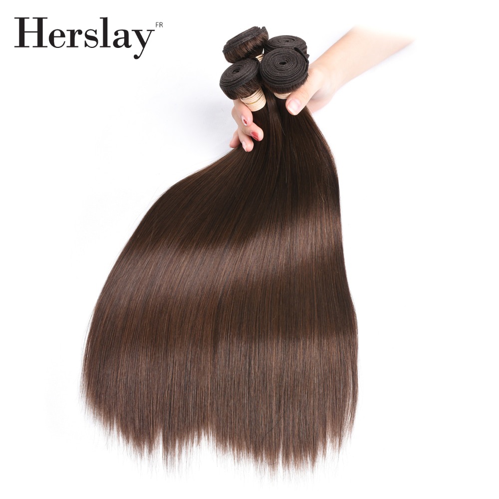 Tissage brésilien lisse de couleur blond, châtain, roux et ombré - Herslay