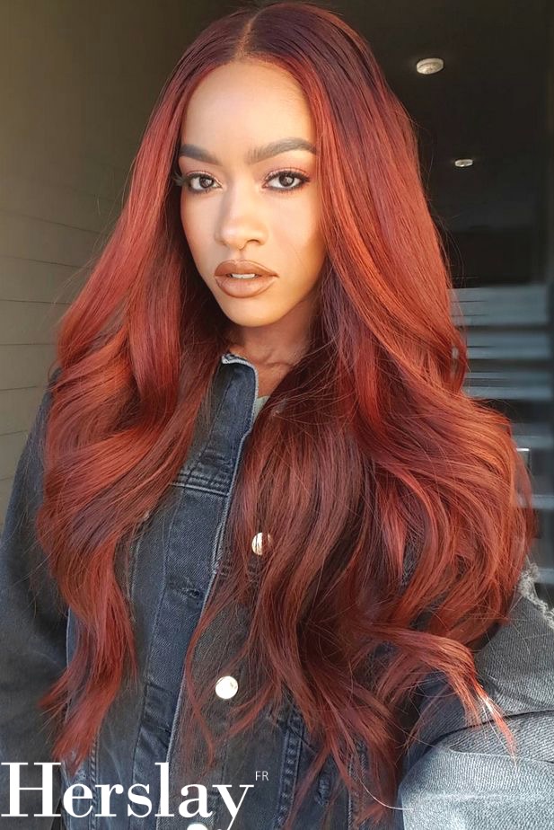 Tissage brésilien lisse et roux avec closure - Herslay