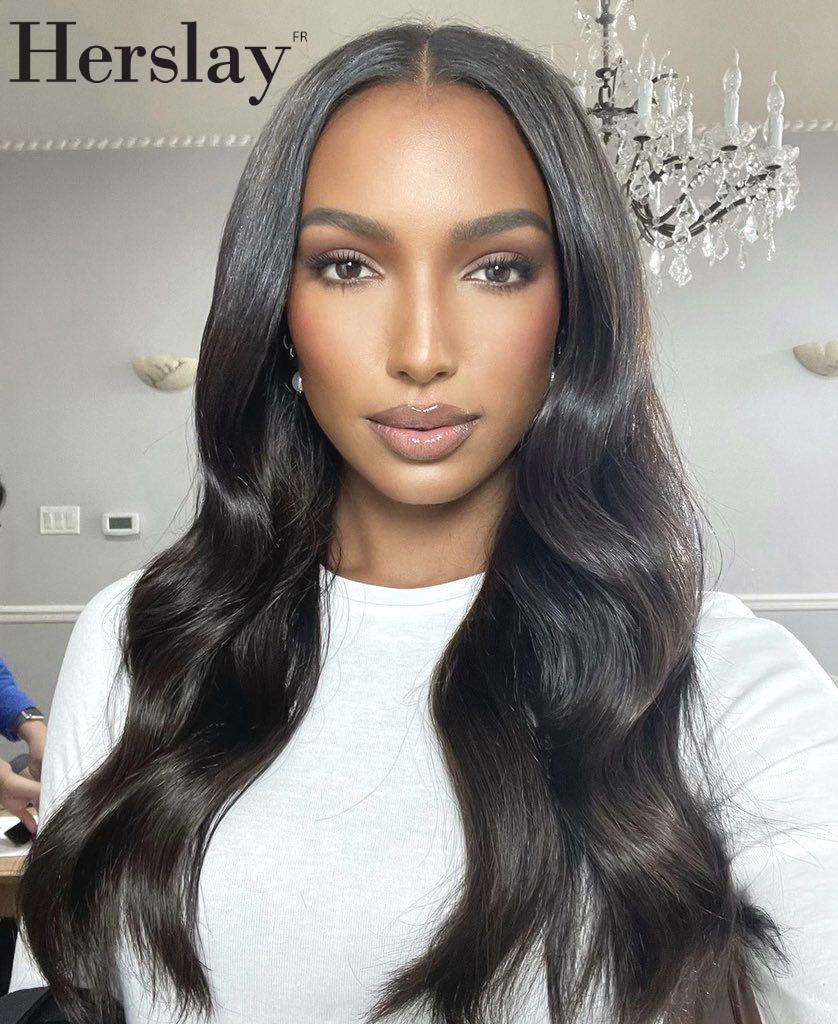 Tissage brésilien ondulé avec lace closure et baby hairs - Herslay