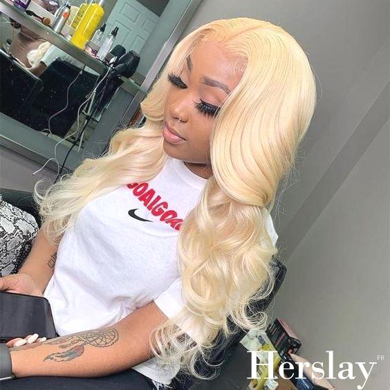 Tissage brésilien ondulé et blond avec lace closure HD - Herslay