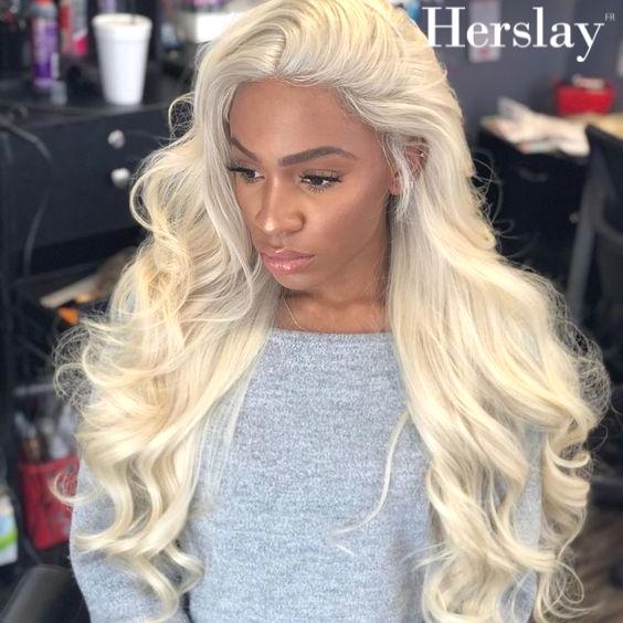 Tissage brésilien ondulé et blond avec lace closure HD - Herslay